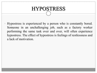 Ontology of Stress | PPT