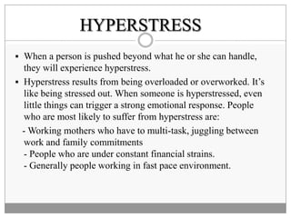 Ontology of Stress | PPT