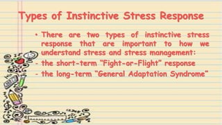 Stress and Health | PPTX