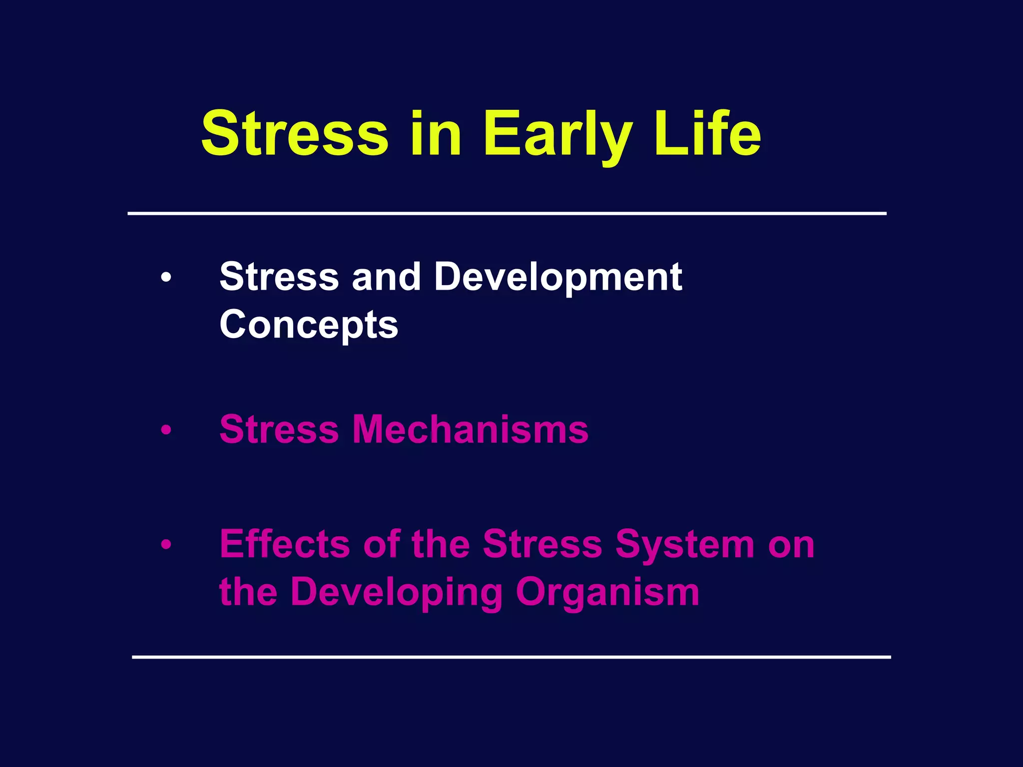 Stress - growth - develoment | PPTX