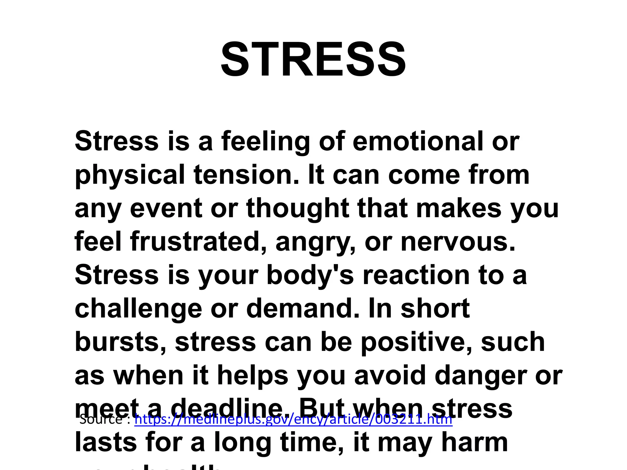 Stress | PPTX