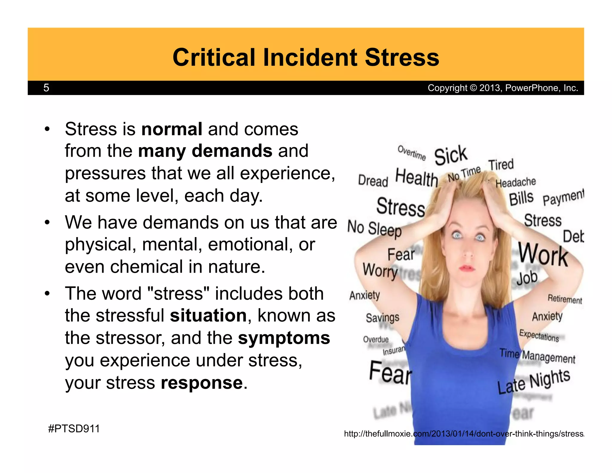 PTSD and the 911 Call Taker: A PowerPhone Webinar | PDF