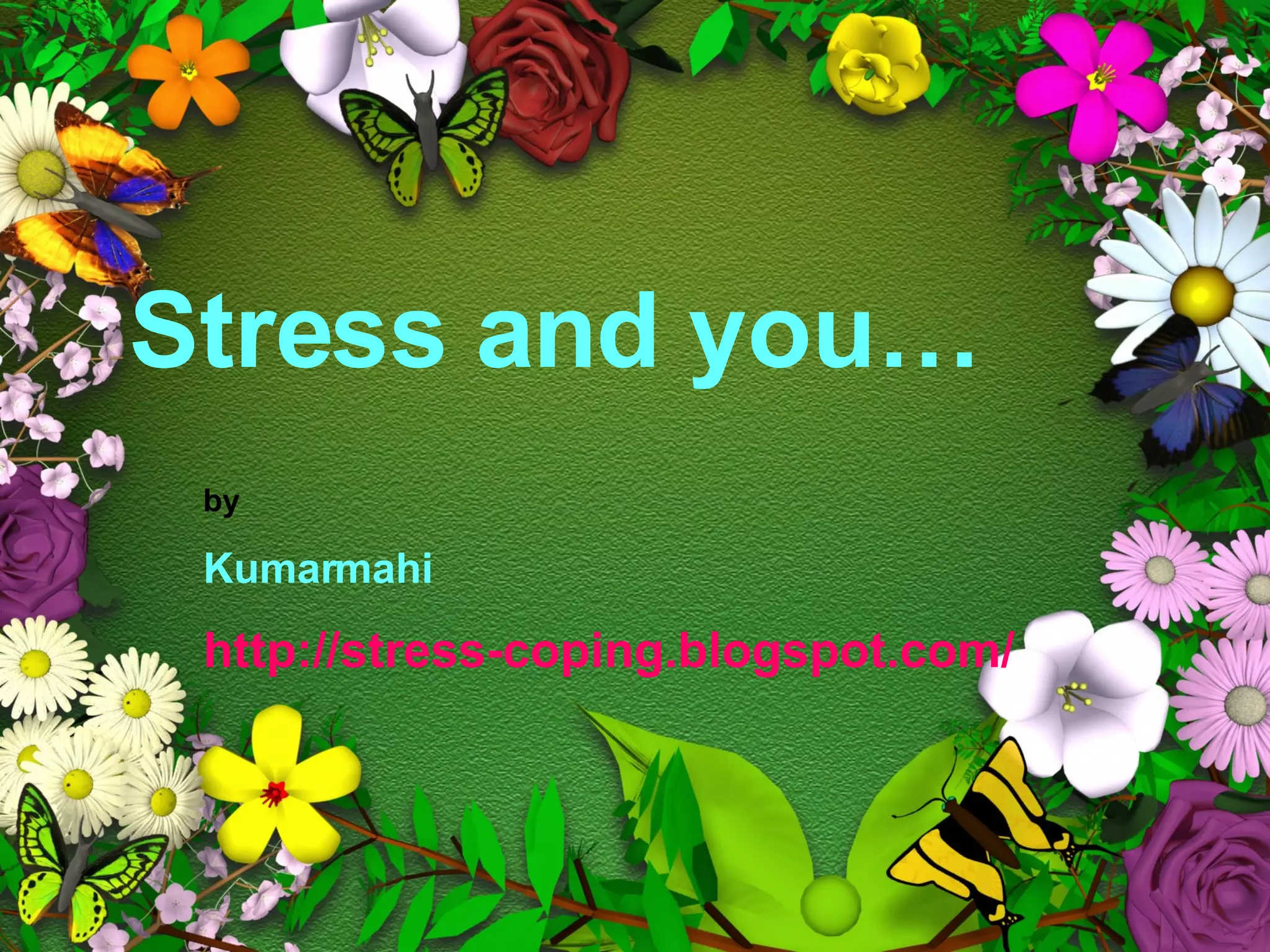 stress and coping | PPT