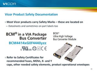 Stress-Free Electrical Safety for Power Designers | PPT