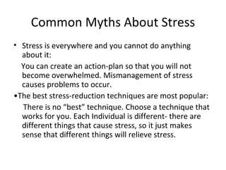 Stress Management | PPT