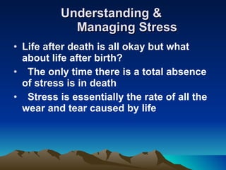 Stress Management | PPT