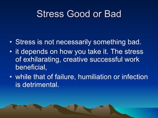 Stress Management | PPT