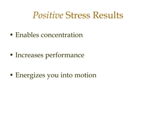 Stress management | PPT