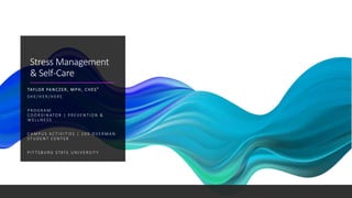 Stress management | PPT