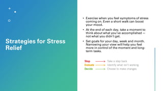 Stress Management PPT for Presentation | PDF