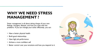 Stress Management PPT for Presentation | PDF