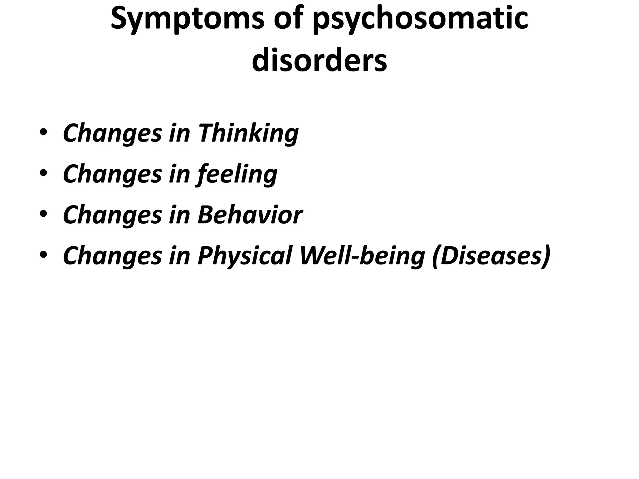 Psychosomatic Disorders in Unani System by Dr. Shaikh Nikhat | PPTX