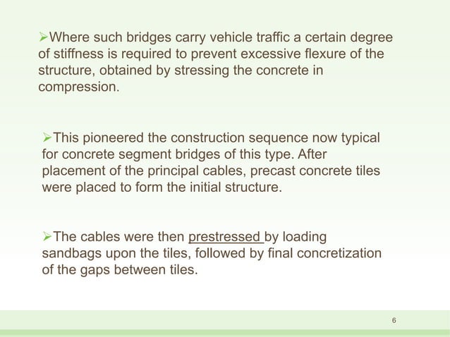 Stress ribbon-bridges | PPTX | Civil Engineering Industry | Industries