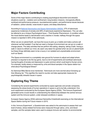 Stress-ship on a Spaceship_ Understanding Psychological Stress and ...