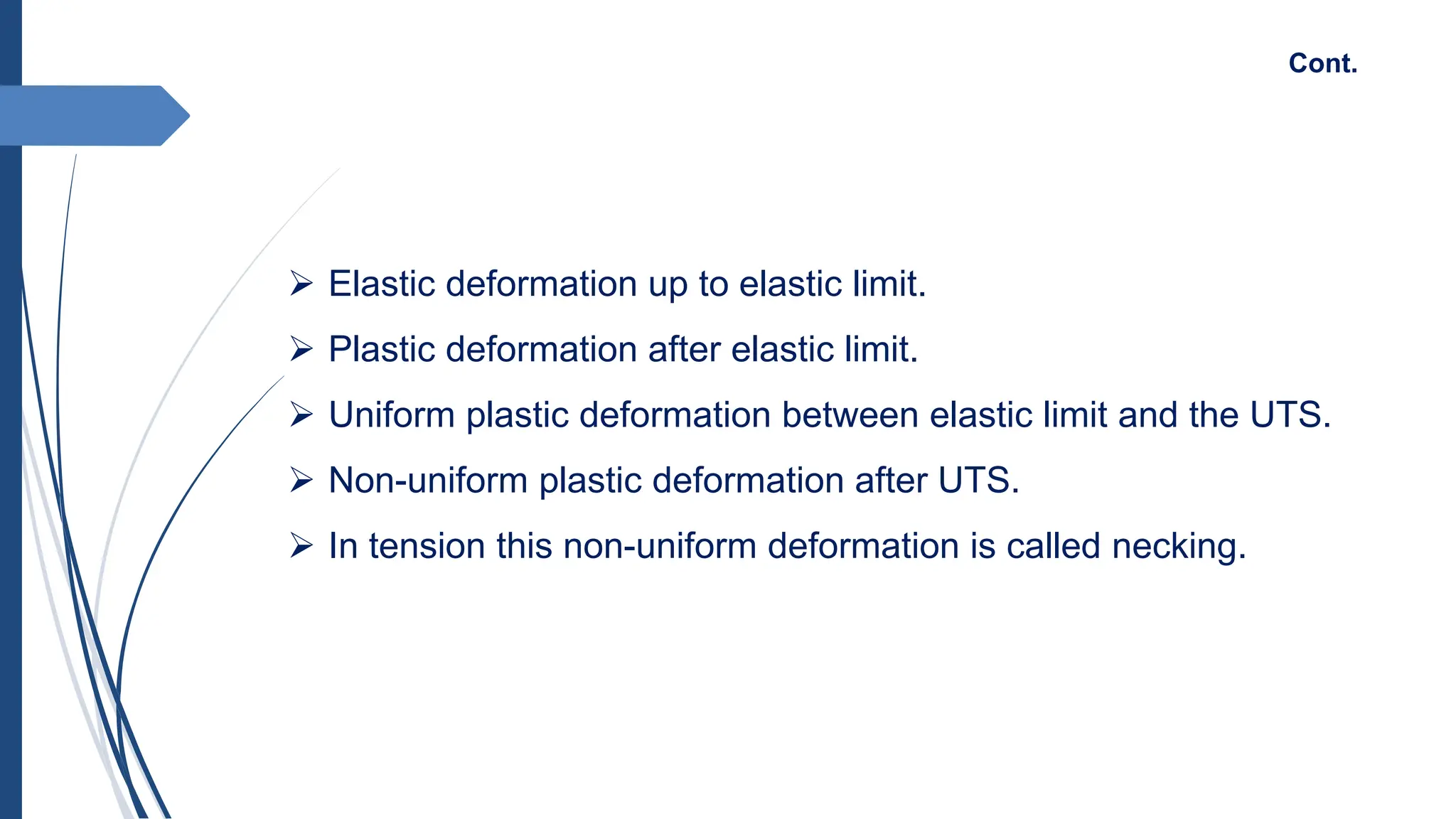 Stress-strain curves-Plastic deformation | PPTX