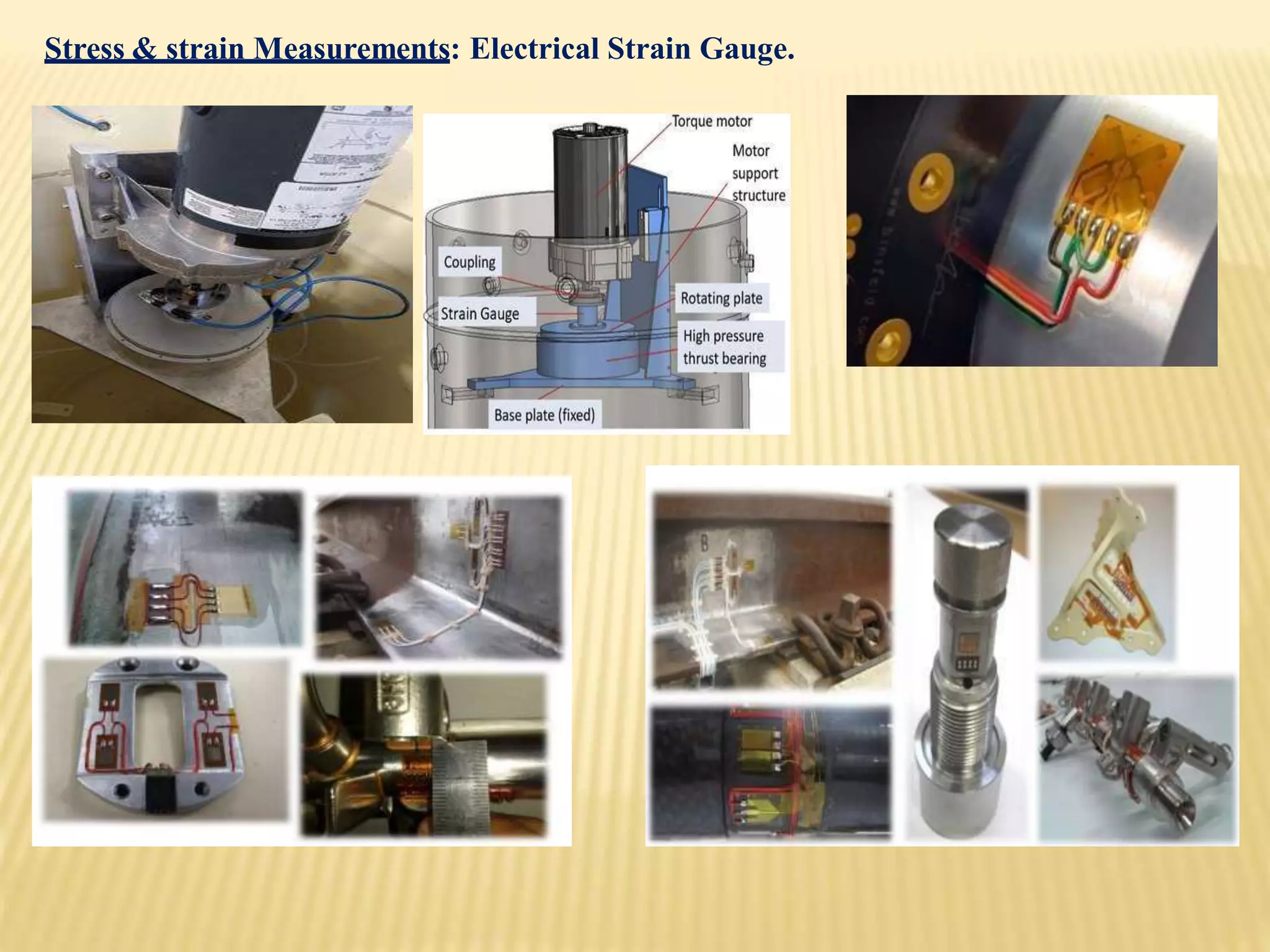 Stress strain measurements ppt | PDF