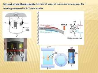 Stress strain measurements ppt | PDF