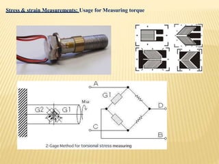 Stress strain measurements ppt | PDF