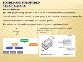 Stress strain measurements ppt | PDF