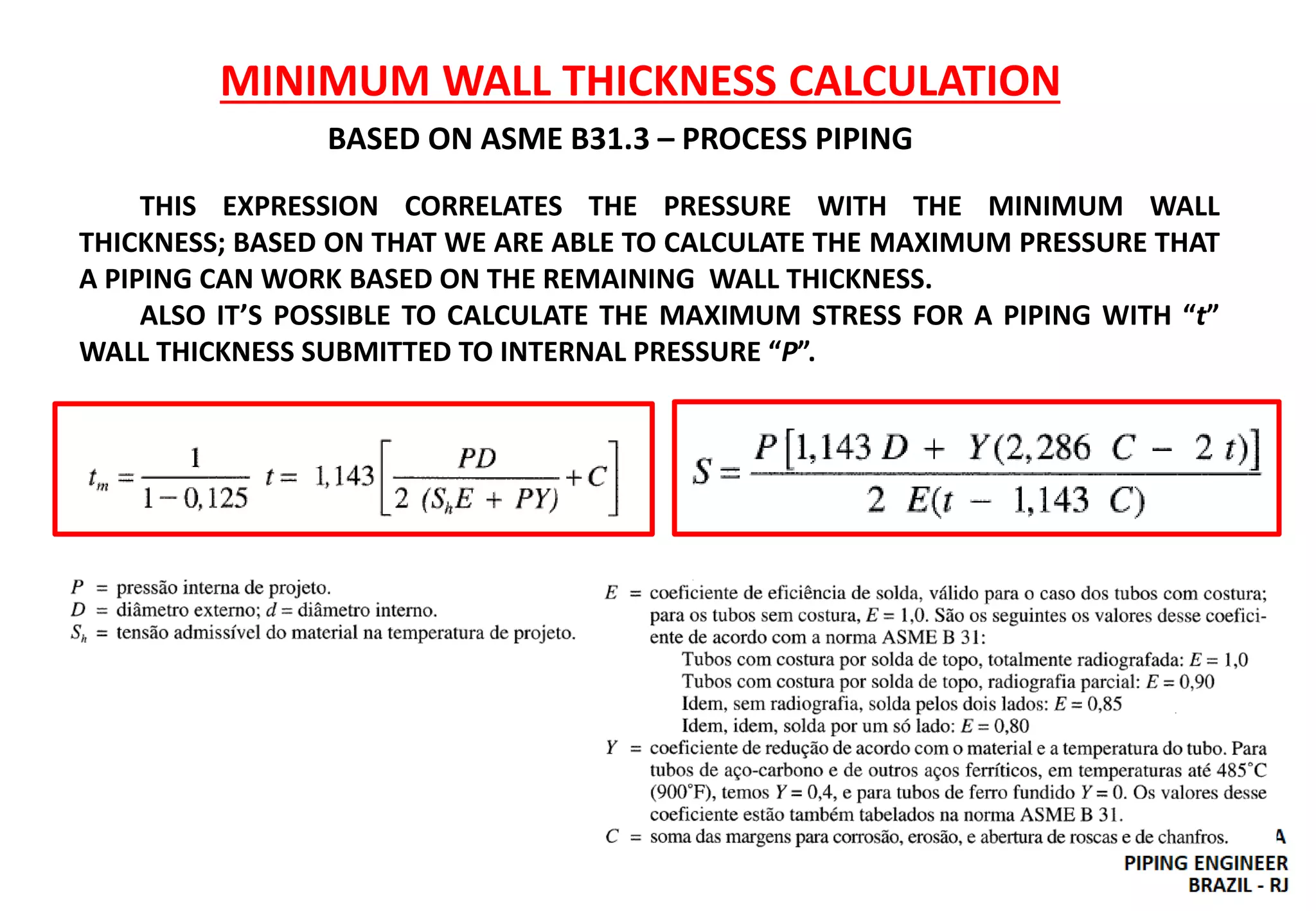 Introduction to Stress Analysis and Piping Vibration Analysis | PPTX