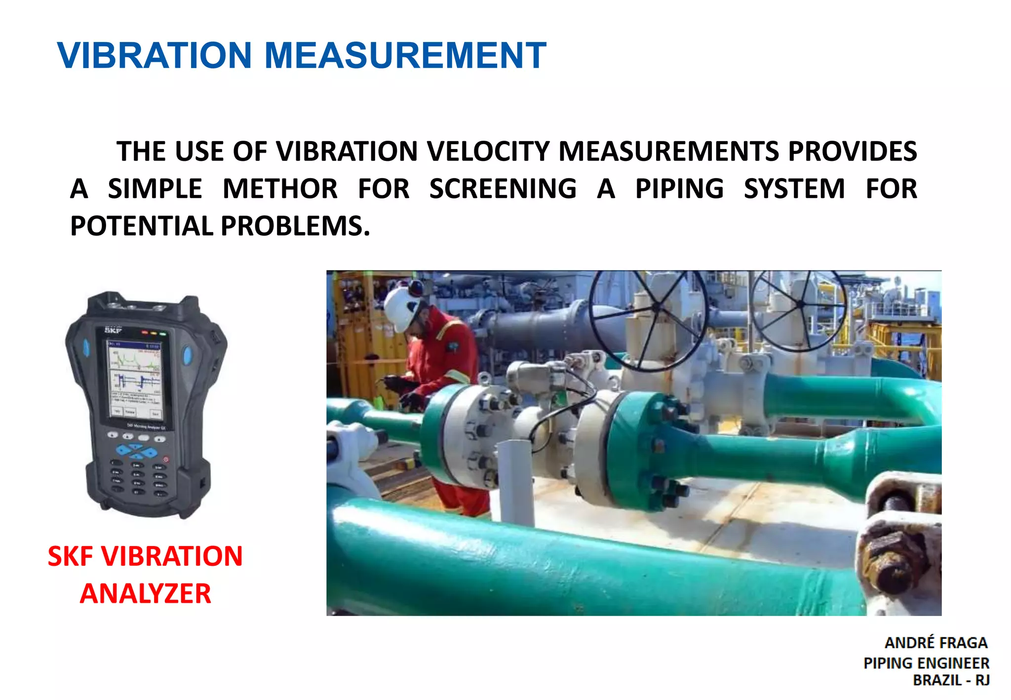 Introduction to Stress Analysis and Piping Vibration Analysis | PPTX