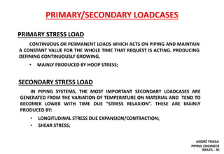 Introduction to Stress Analysis and Piping Vibration Analysis | PPTX