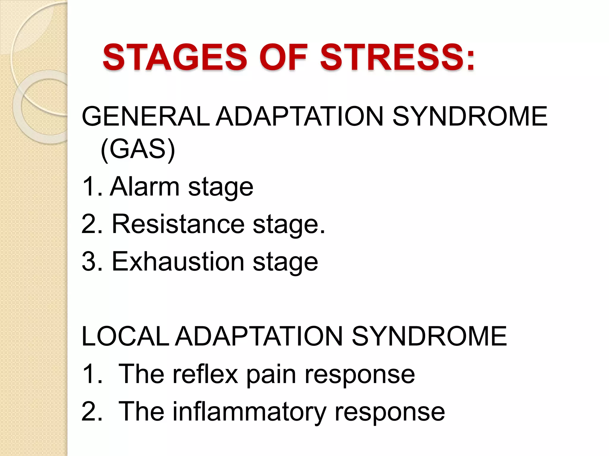 Stress adaptation and crisis intervention | PPTX