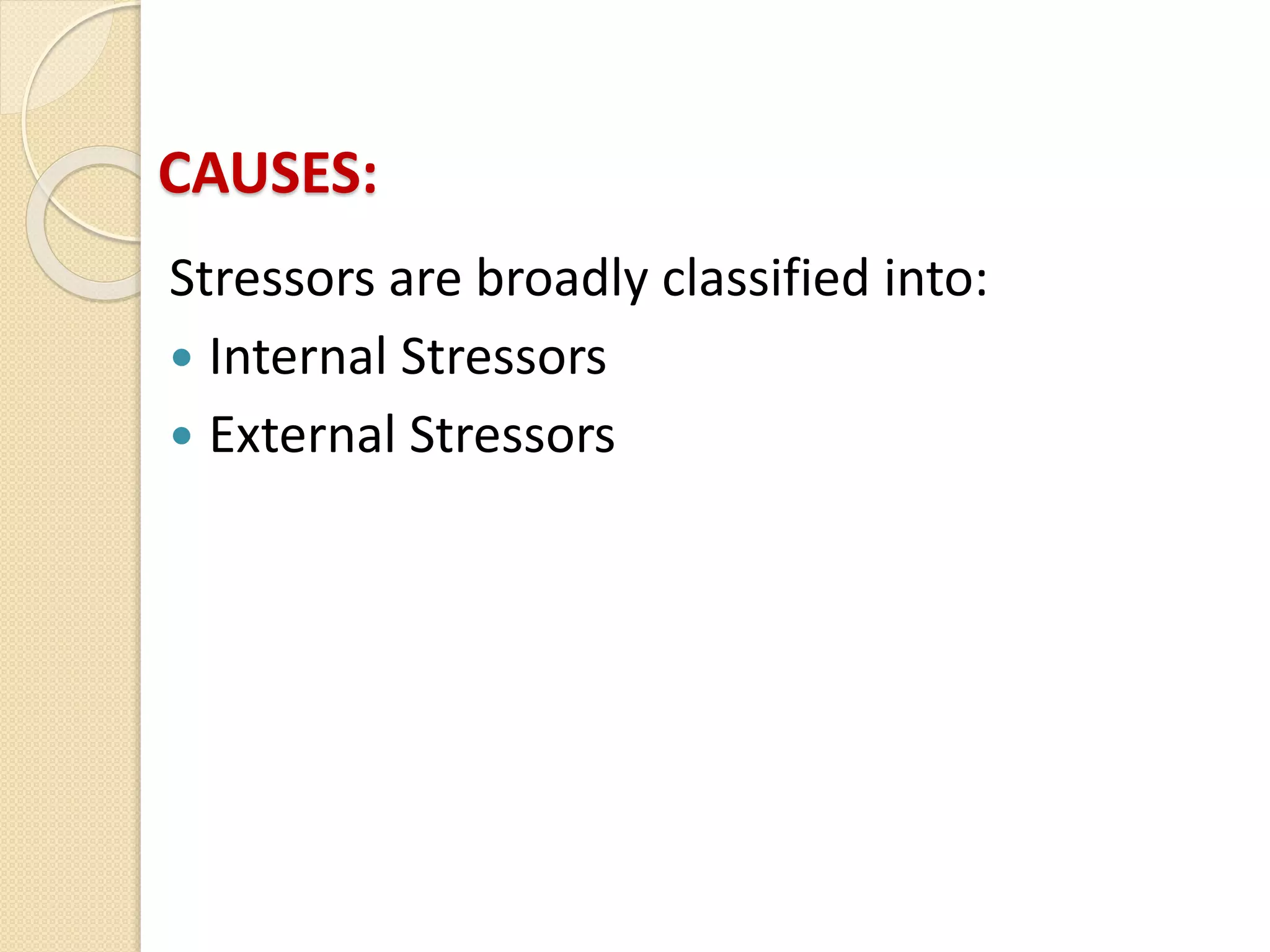 Stress adaptation and crisis intervention | PPTX