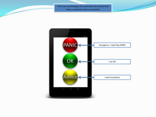 Emotion alert system for ios and android | PPT