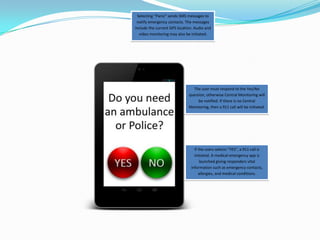 Emotion alert system for ios and android | PPT