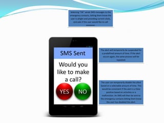 Emotion alert system for ios and android | PPT