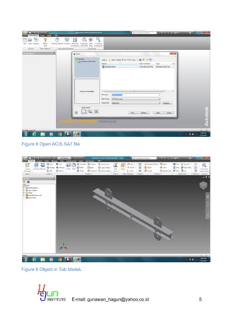 Stress analysis 3 d auto cad by autodesk inventor | PDF