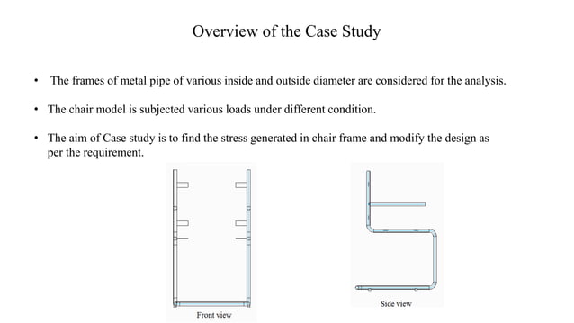 Stress analysis in chair- Case study | PPTX | Physics | Science