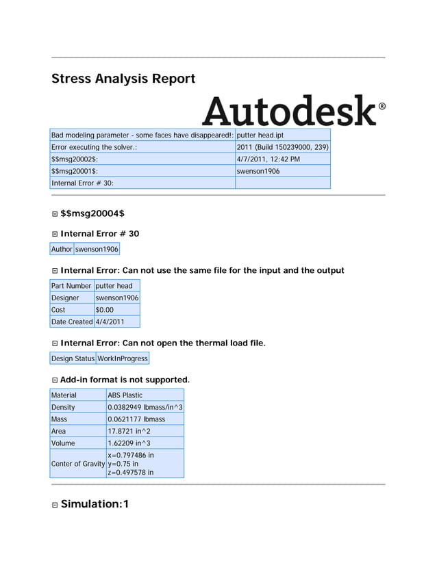 Stress analysis | PDF