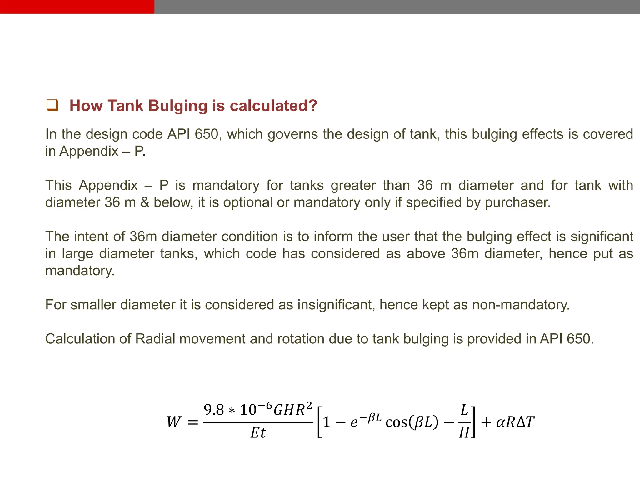 Stress Analysis Training - Tank Bulging.pptx