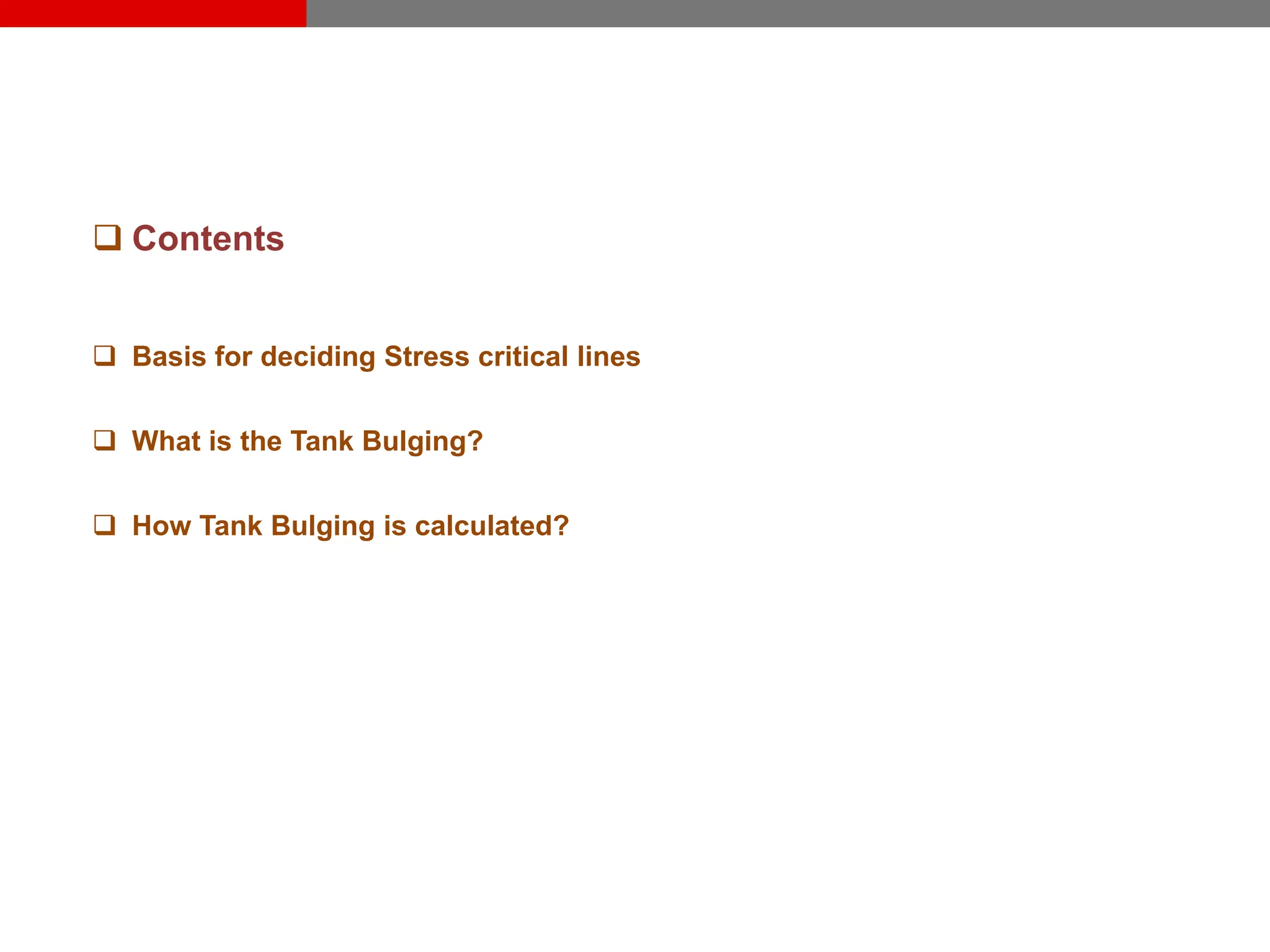 Stress Analysis Training - Tank Bulging.pptx