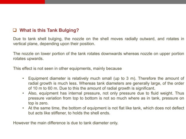Stress Analysis Training - Tank Bulging.pptx