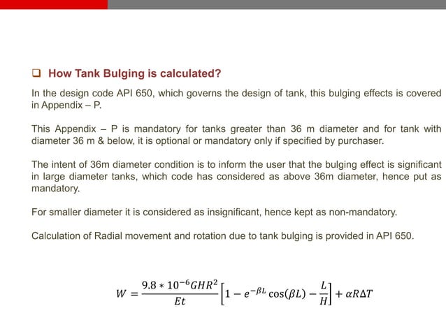 Stress Analysis Training - Tank Bulging.pptx