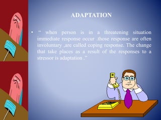 Stress and adaptation | PPTX