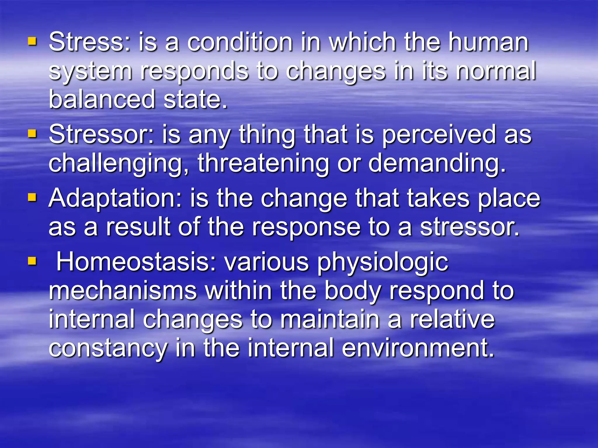 Stress and Adaptation.ppt