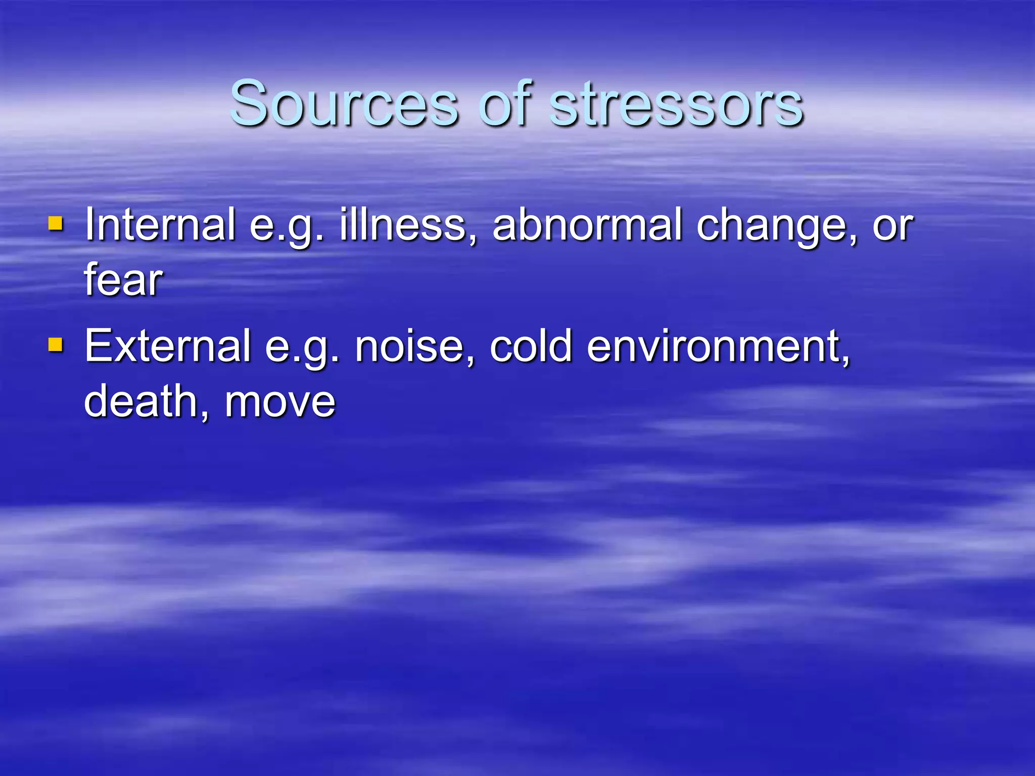 Stress and Adaptation.ppt