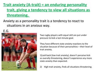 Stress and anxiety 2012 | PPT