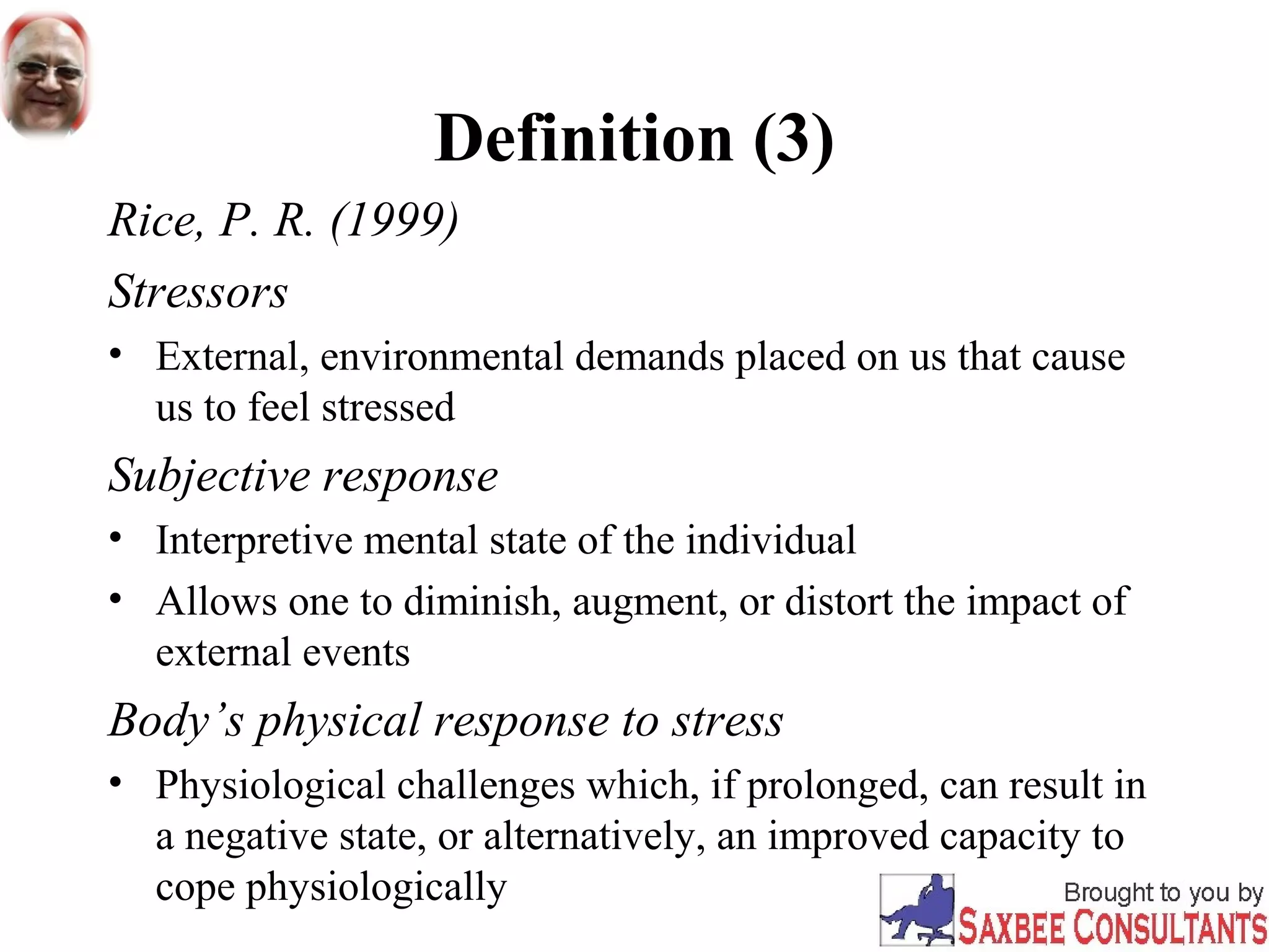 Stress and coping | PPT