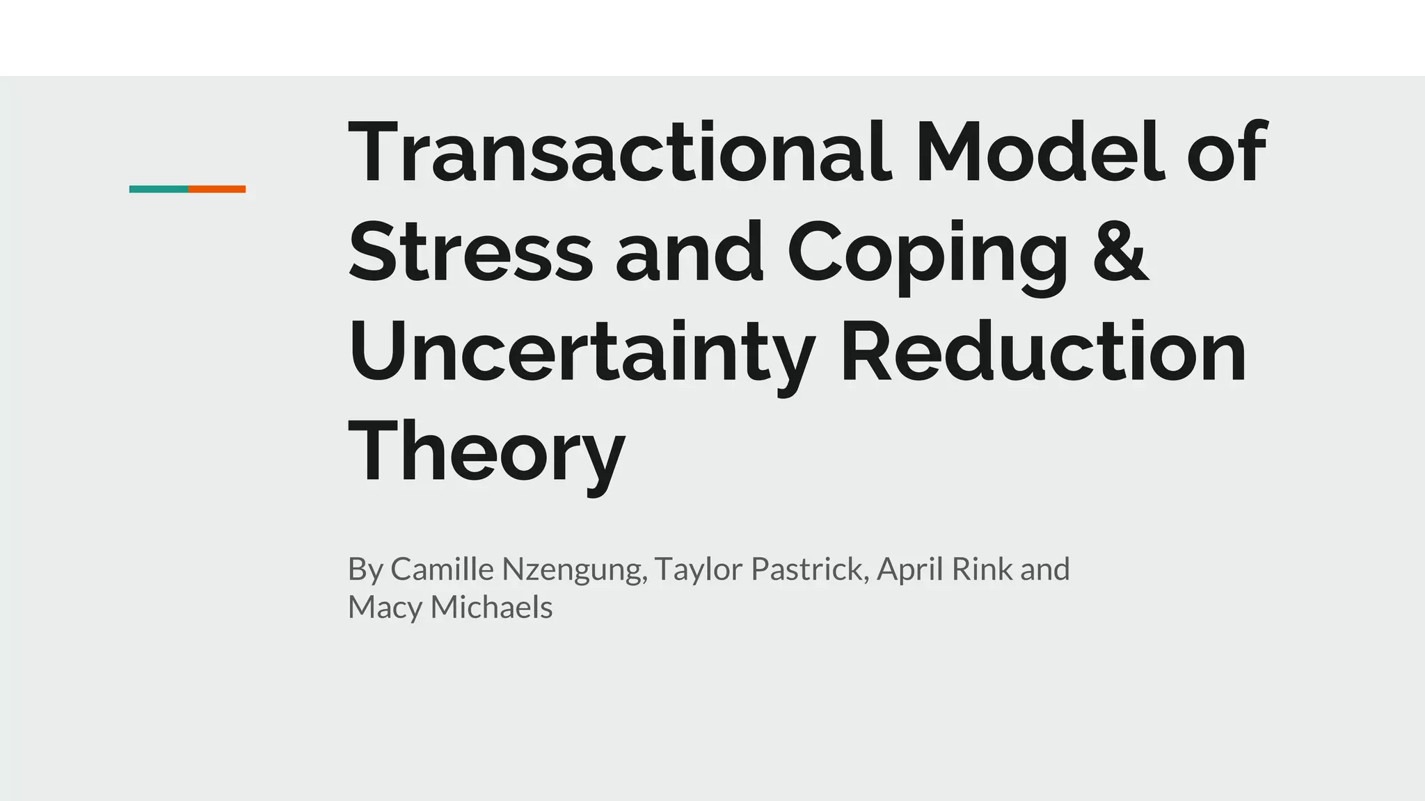 Social Media Communication: Uncertainty Reduction Theory ...