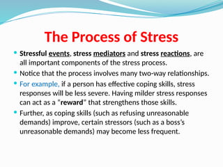 stress and copping psychology 2 level .. | PPTX