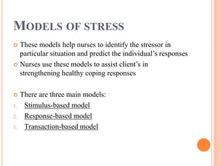 stress and coping final.pptxbggggggggggg | PPTX