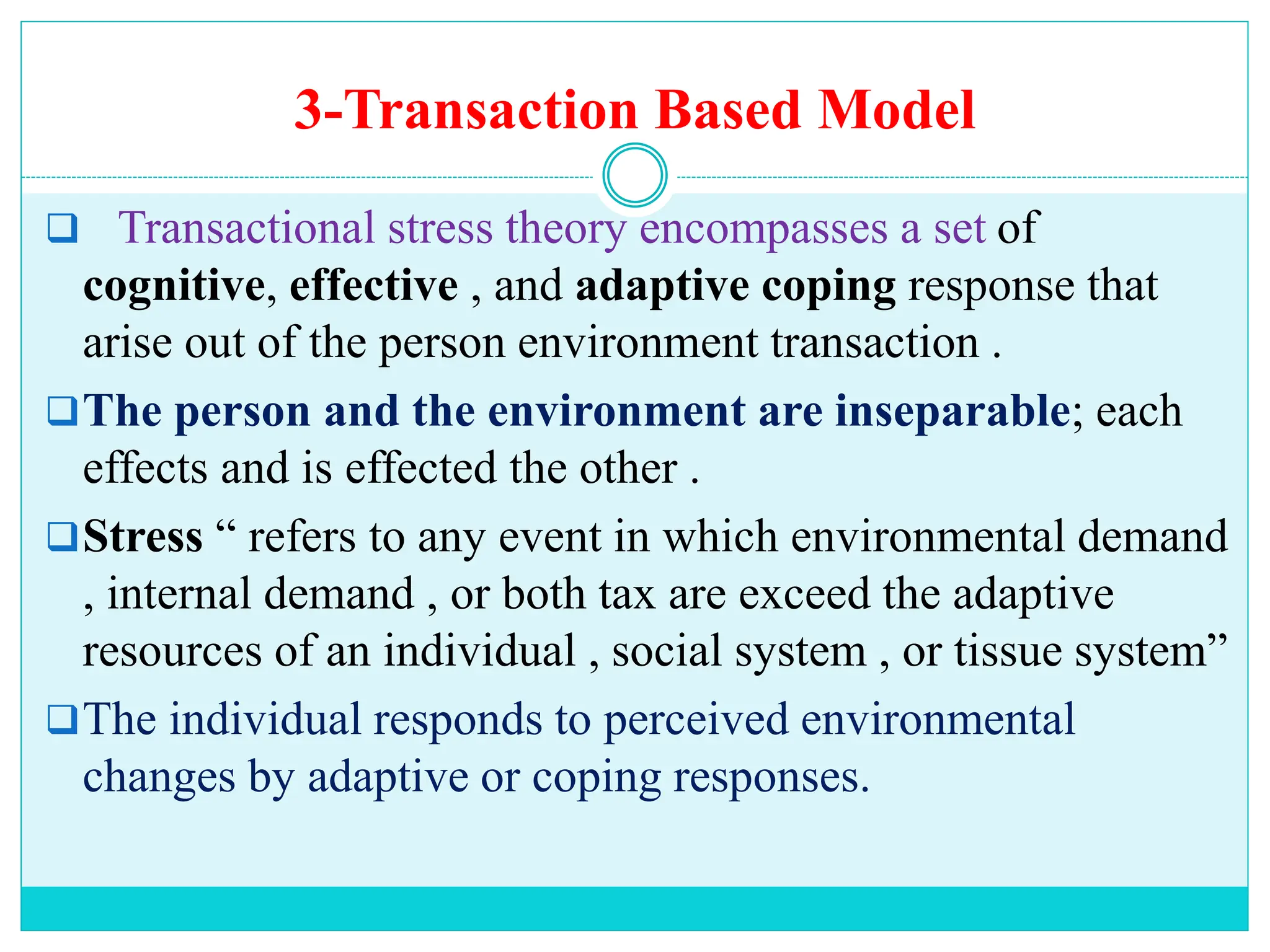 Stress and coping presentation foe BSN(gen.) | PDF