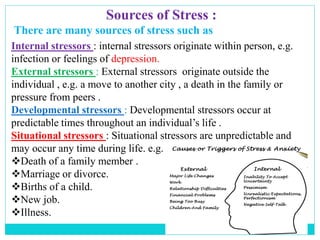 Stress and coping presentation foe BSN(gen.) | PDF