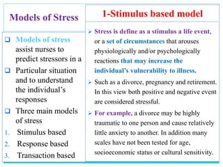 Stress and coping presentation foe BSN(gen.) | PDF