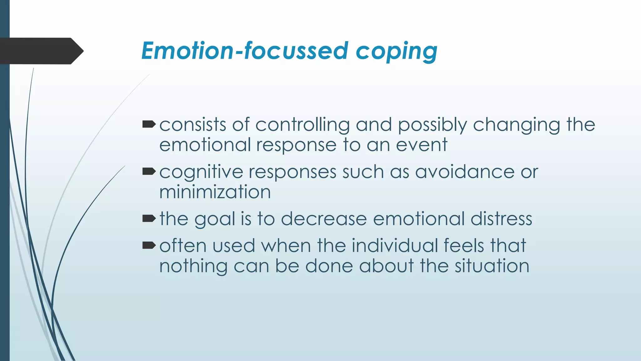 Stress and Coping Strategies | PPTX